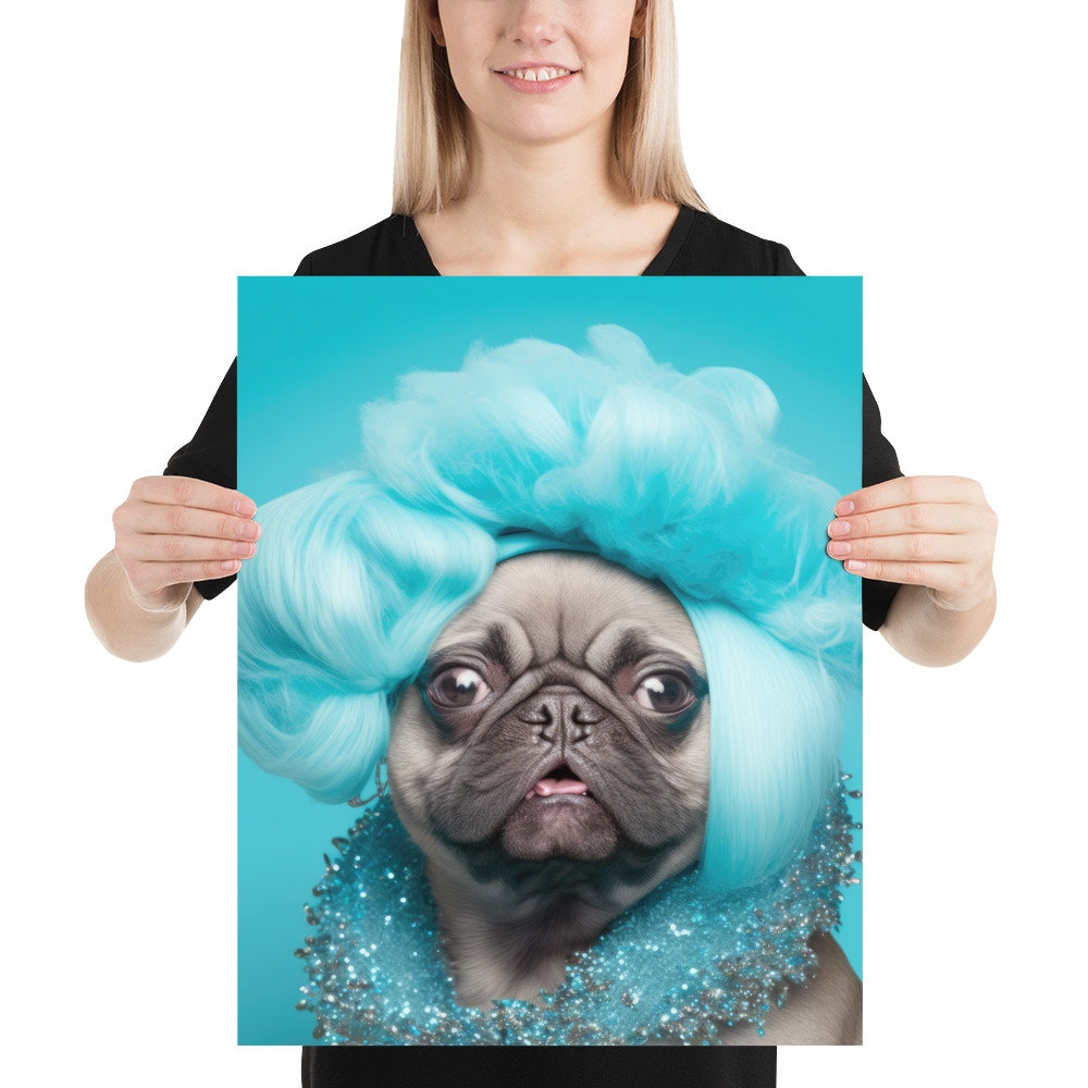 Dog Drag Queen Art Print Transvestite Dog LGBT Multiple - Etsy