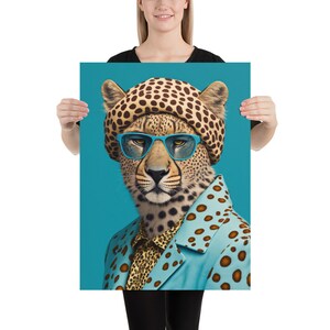 Cheetah Print | Cheetah Portrait Wall Art | Multiple Sizes - Etsy