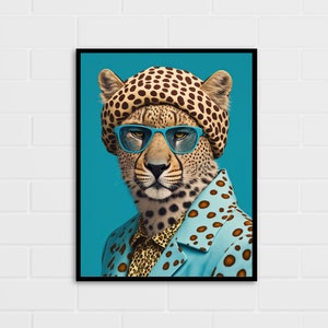 Cheetah Print | Cheetah Portrait Wall Art | Multiple Sizes - Etsy