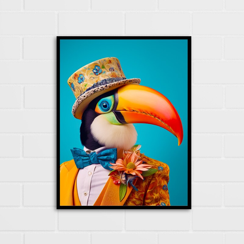 Toucan Poster - Etsy