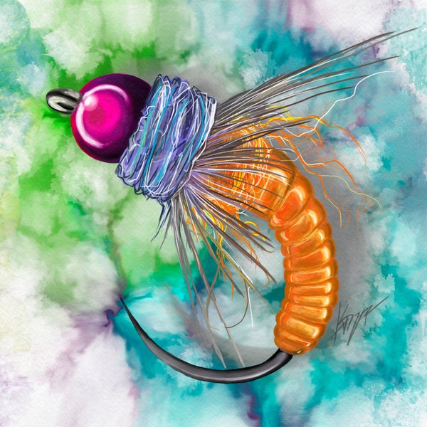 Fly Fishing Art - Etsy