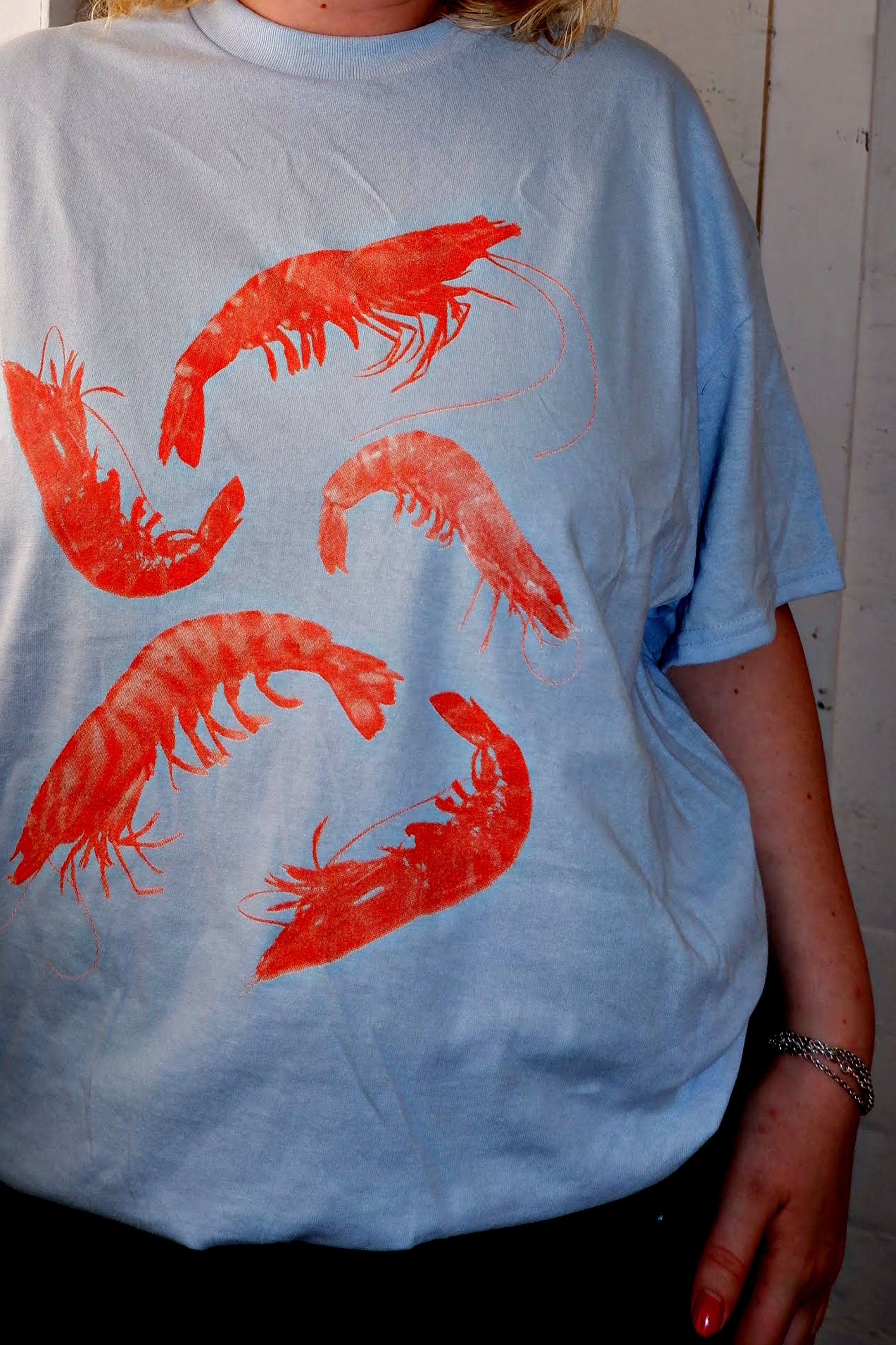 TSHIRT 100% COTTON Unisex Prawn Cocktail Halftone Prawn - Etsy