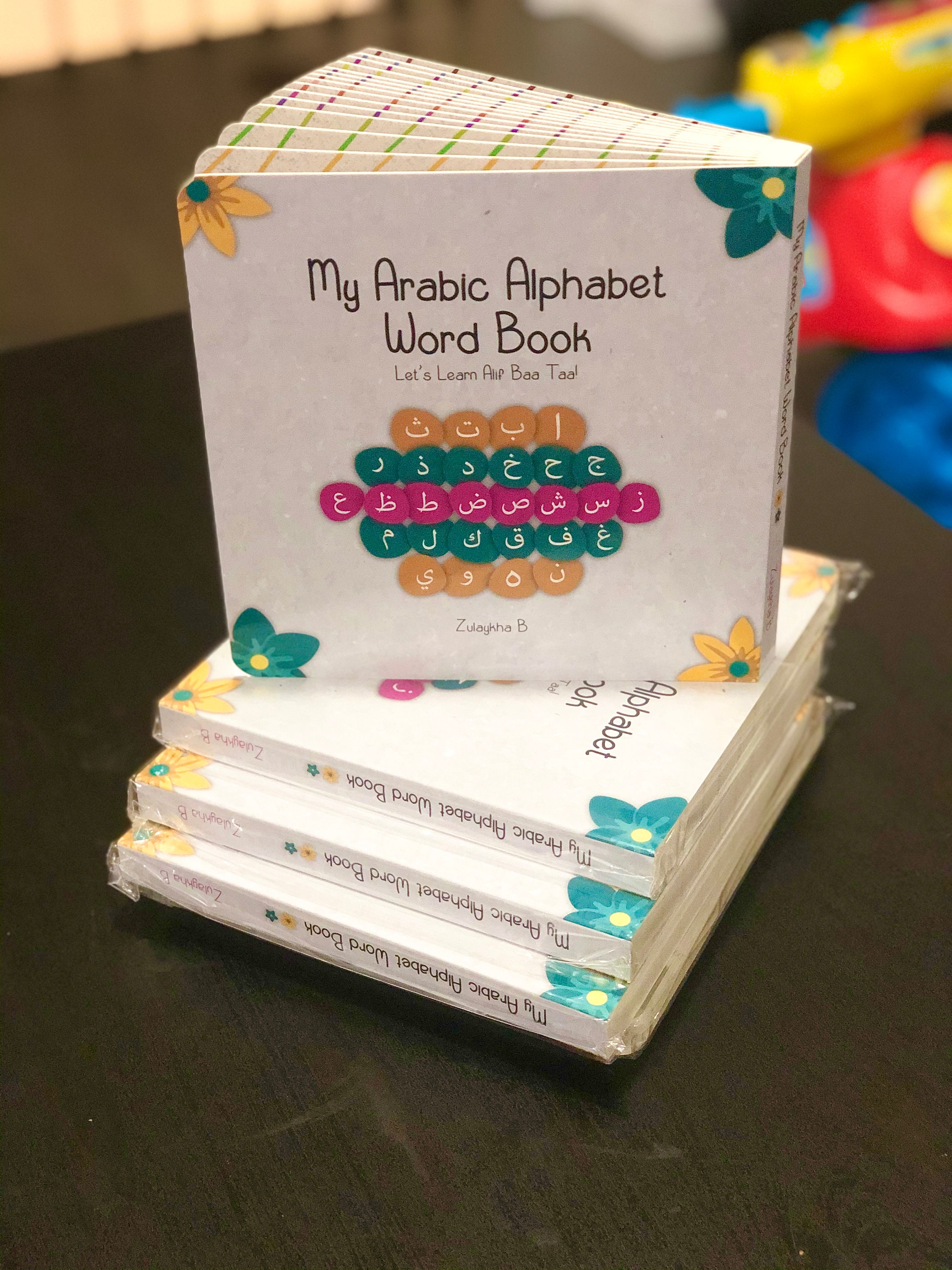 My Arabic Alphabet Word Book! Arabic and Islamic Gifts for Kids | Wipe ...