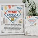 Editable Superhero Time Capsule Sign Superhero Message Cards - Etsy