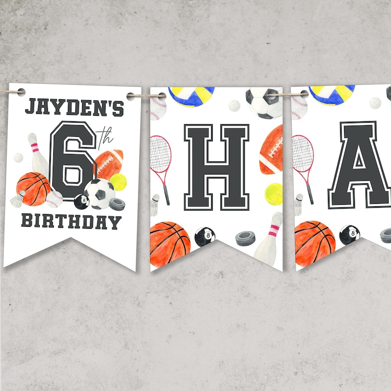 Concession Sports Banner - Etsy UK