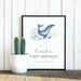 Editable Whale Birthday Welcome Sign, Ocean Party Welcome Sign, Under ...