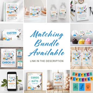 Editable Scientist ID Badge, Mad Scientist Name Tag, Science Birthday ...