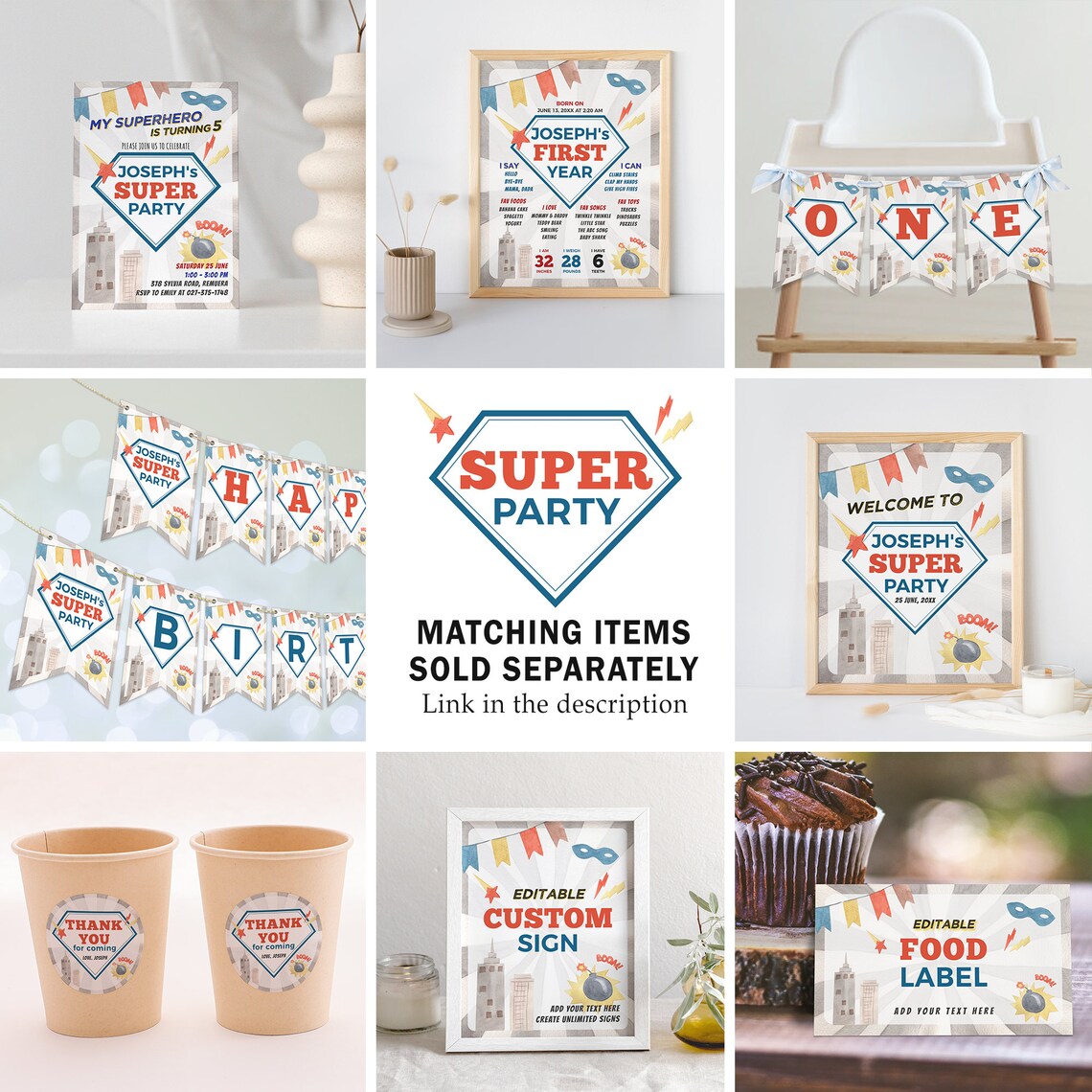 Editable Superhero Time Capsule Sign Superhero Message Cards - Etsy