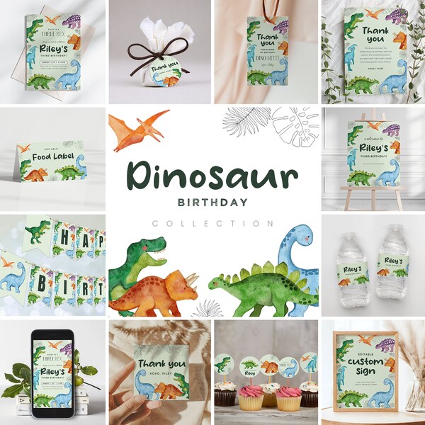 Dino Mite Birthday - Etsy