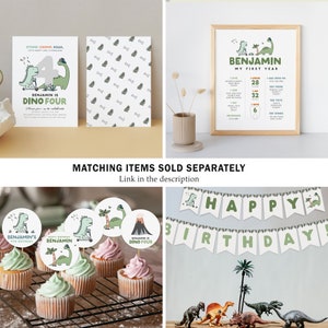 Editable Dinosaur Time Capsule Sign, Dinosaur Message Cards, Dinosaur ...