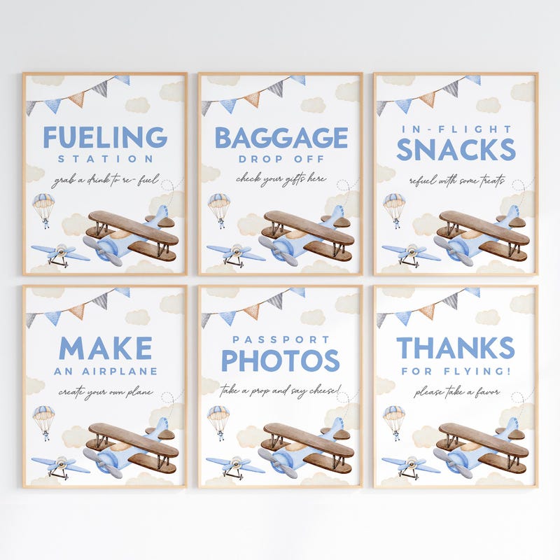 Pilot Theme Party - Etsy