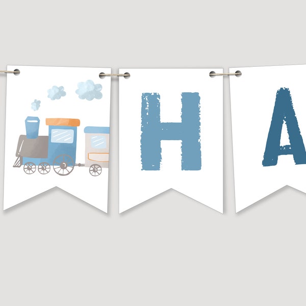 Train Banner - Etsy
