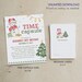 Editable Snowman Time Capsule Sign Snowman Message Cards - Etsy
