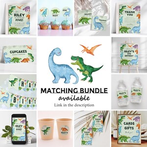 Dinosaur Birthday Favor Tags, Dino-mite Party Gift Tags, Boy Birthday ...