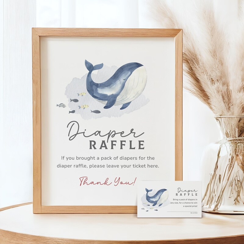 Whale Diaper - Etsy