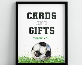 Football Table Sign | Digital Template | Sports Theme Party Decor 003 ...