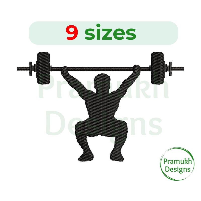 Gym Embroidery - Etsy
