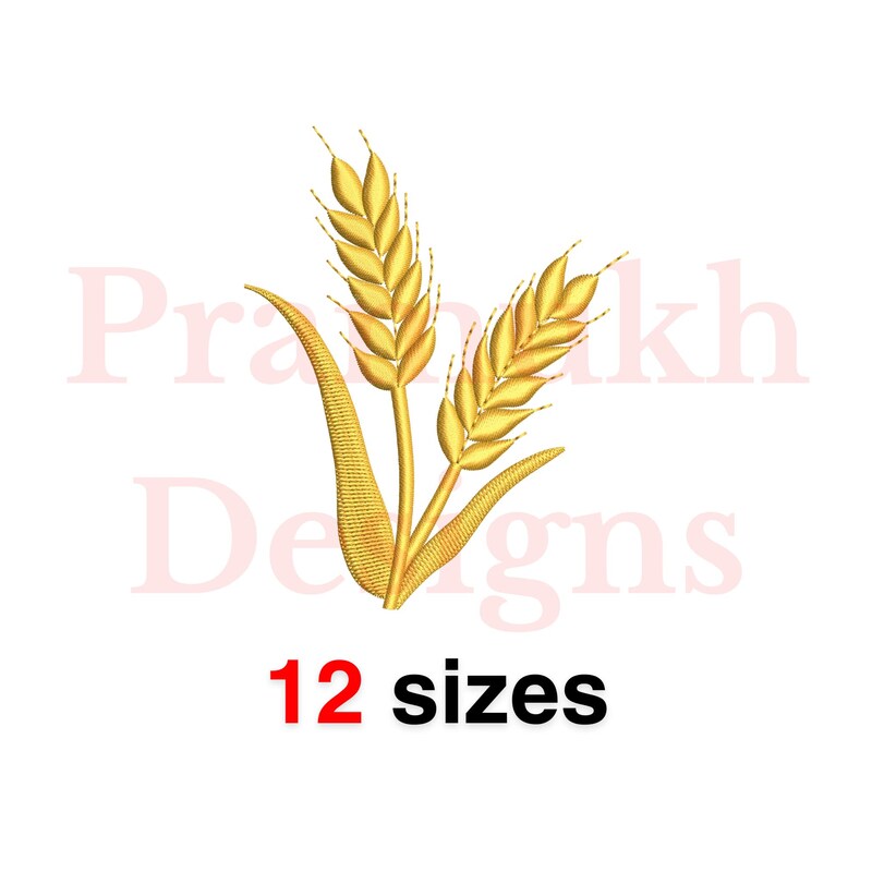 Wheat Embroidery - Etsy