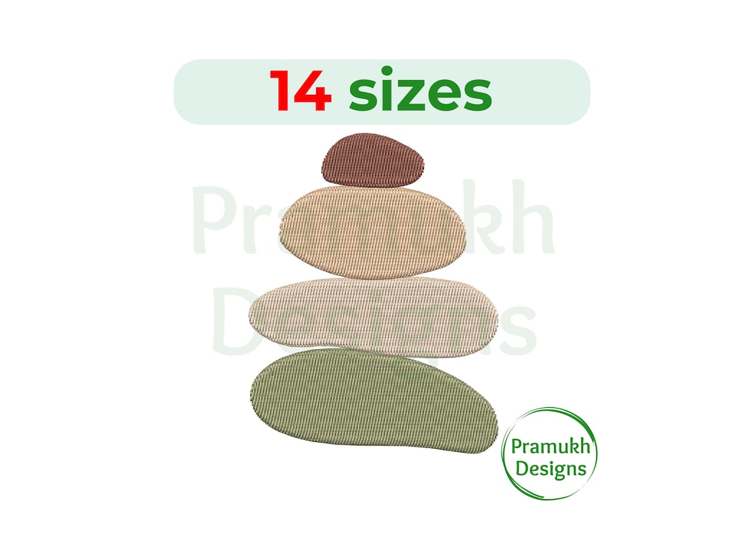 Rock Pile Embroidery Design. Rock Pile Design. Rock Pile Mini. Rock ...
