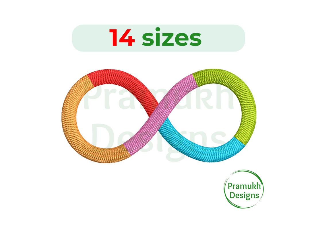 Infinity Symbol Embroidery Design. Mini Infinity Symbol. Infinity ...