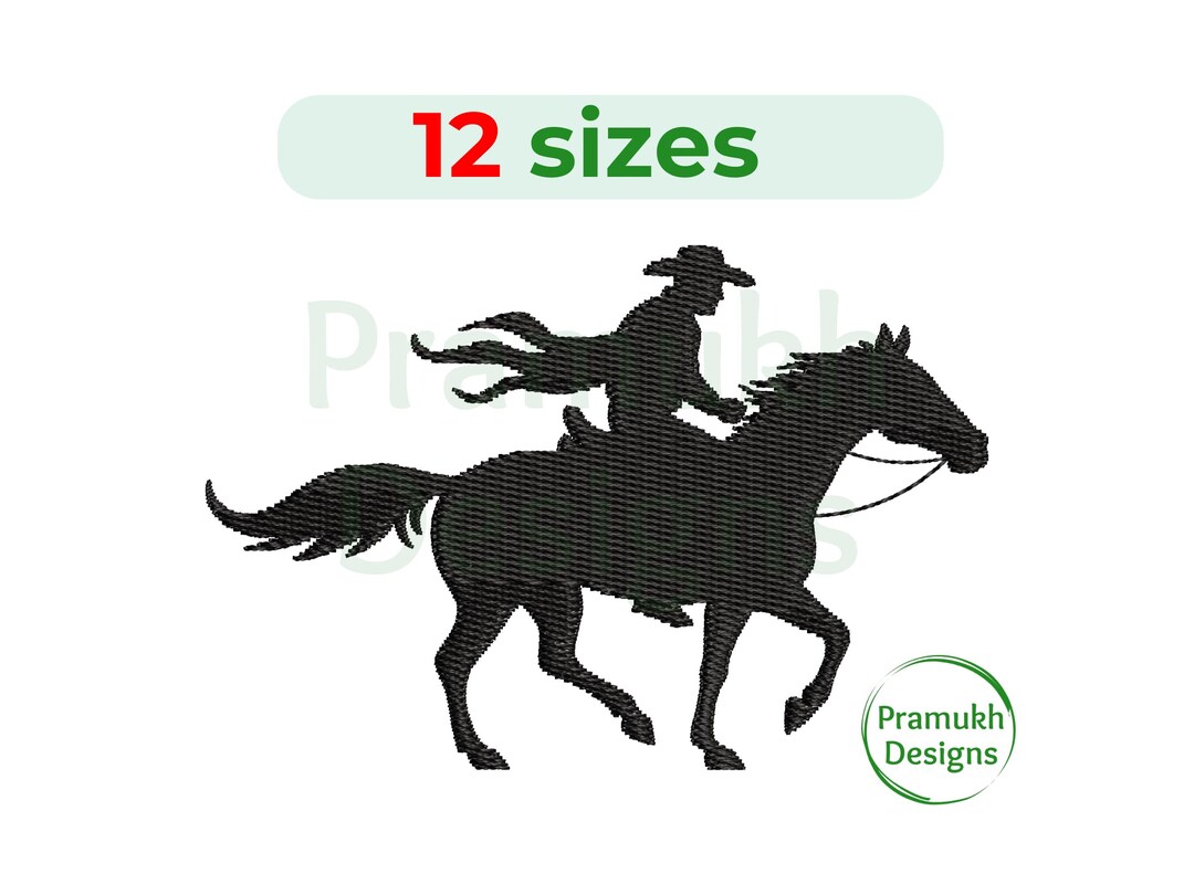 Cowboy Embroidery Design. Machine Embroidery Design. Mini Cowboy ...