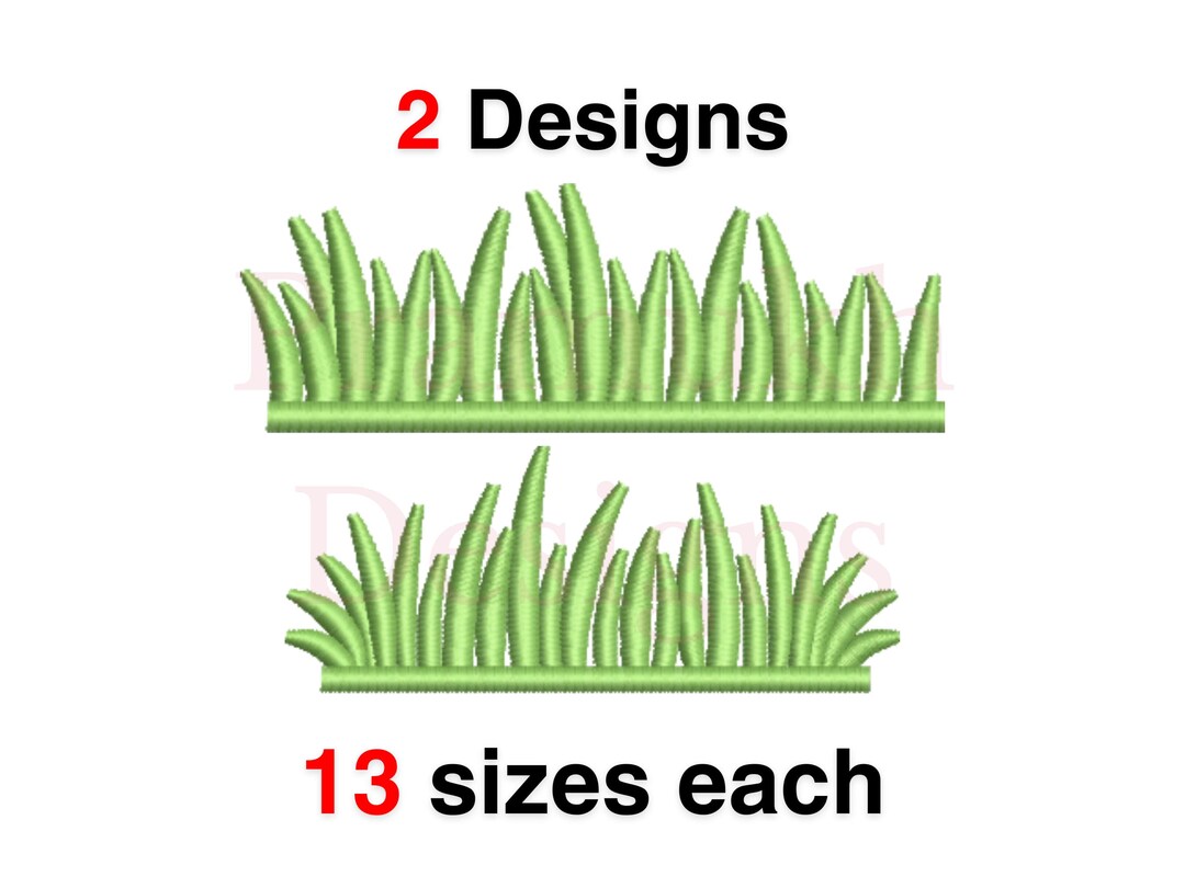 Grass Embroidery Design. Grass Silhouette. Grass Design. Embroidery ...