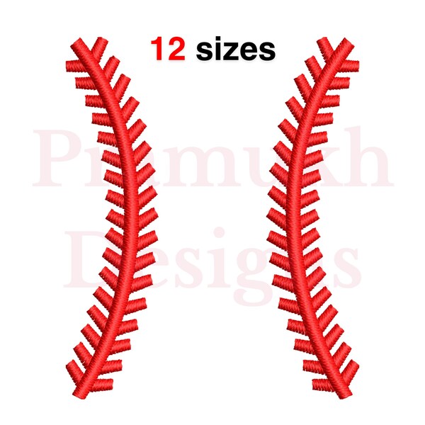 Baseball Lace Embroidery Design - Etsy