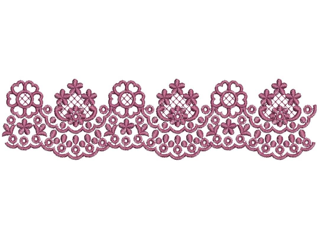 Border Embroidery Design -machine Embroidery Pattern-border Embroidery ...