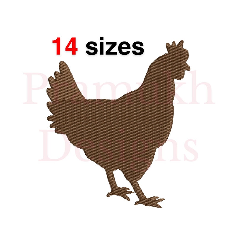 Hen Embroidery - Etsy
