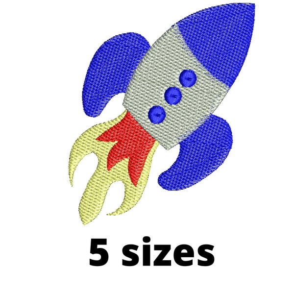 Rockets Embroidery - Etsy