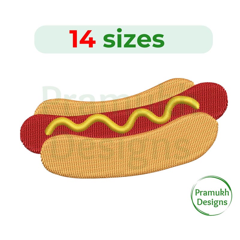 Hot Dog Pes Files - Etsy