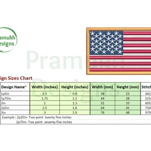 Mini US Flag Embroidery Design. Us Flag Design. Us Flag Mini. Us Flag ...