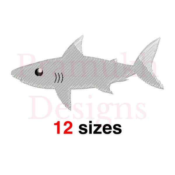 Jaws Embroidery - Etsy