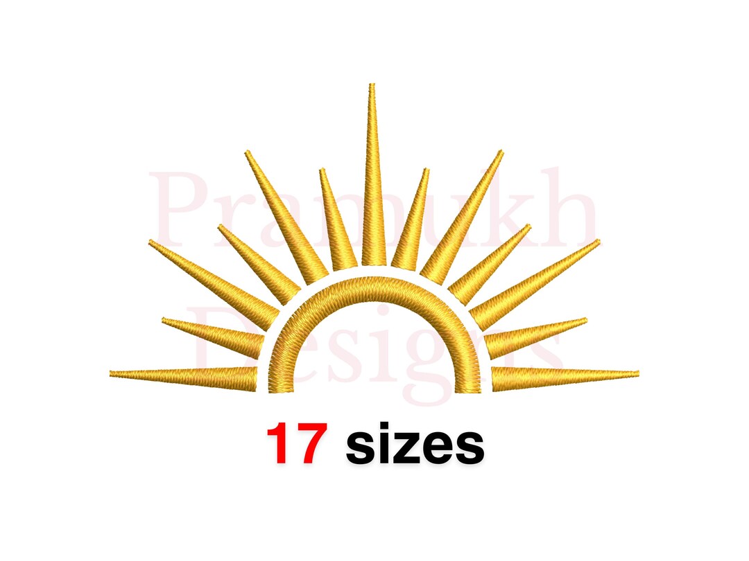 Boho Sun Embroidery Design. Sun Embroidery. Sunshine Design. Mini Sun ...