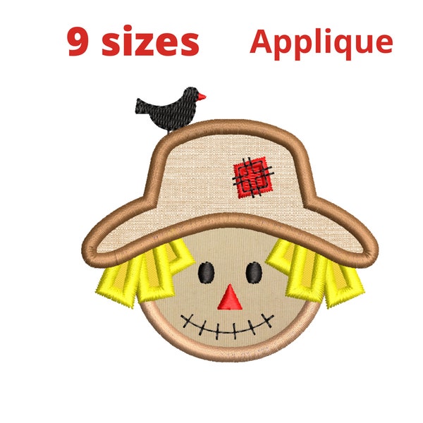 Scarecrow Embroidery - Etsy