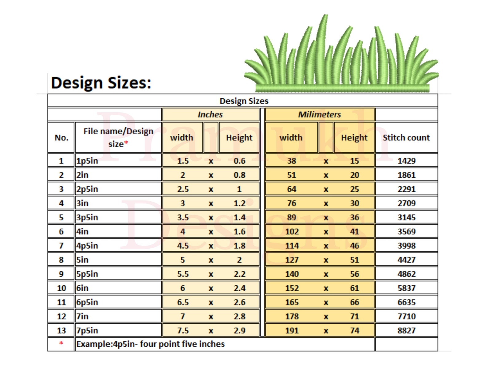 Grass Embroidery Design. Grass Silhouette. Grass Design. Embroidery ...