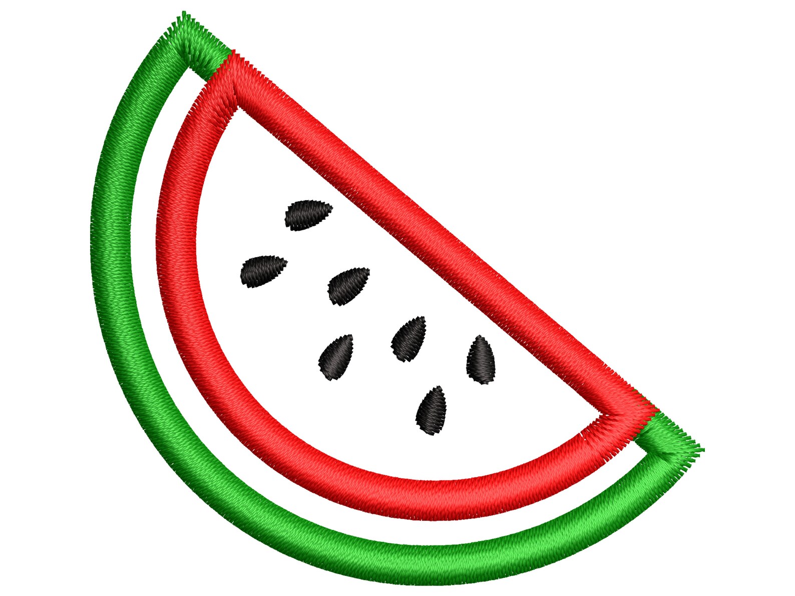 Watermelon Applique Design. Watermelon Embroidery Design. Embroidery Designs Watermelon ...