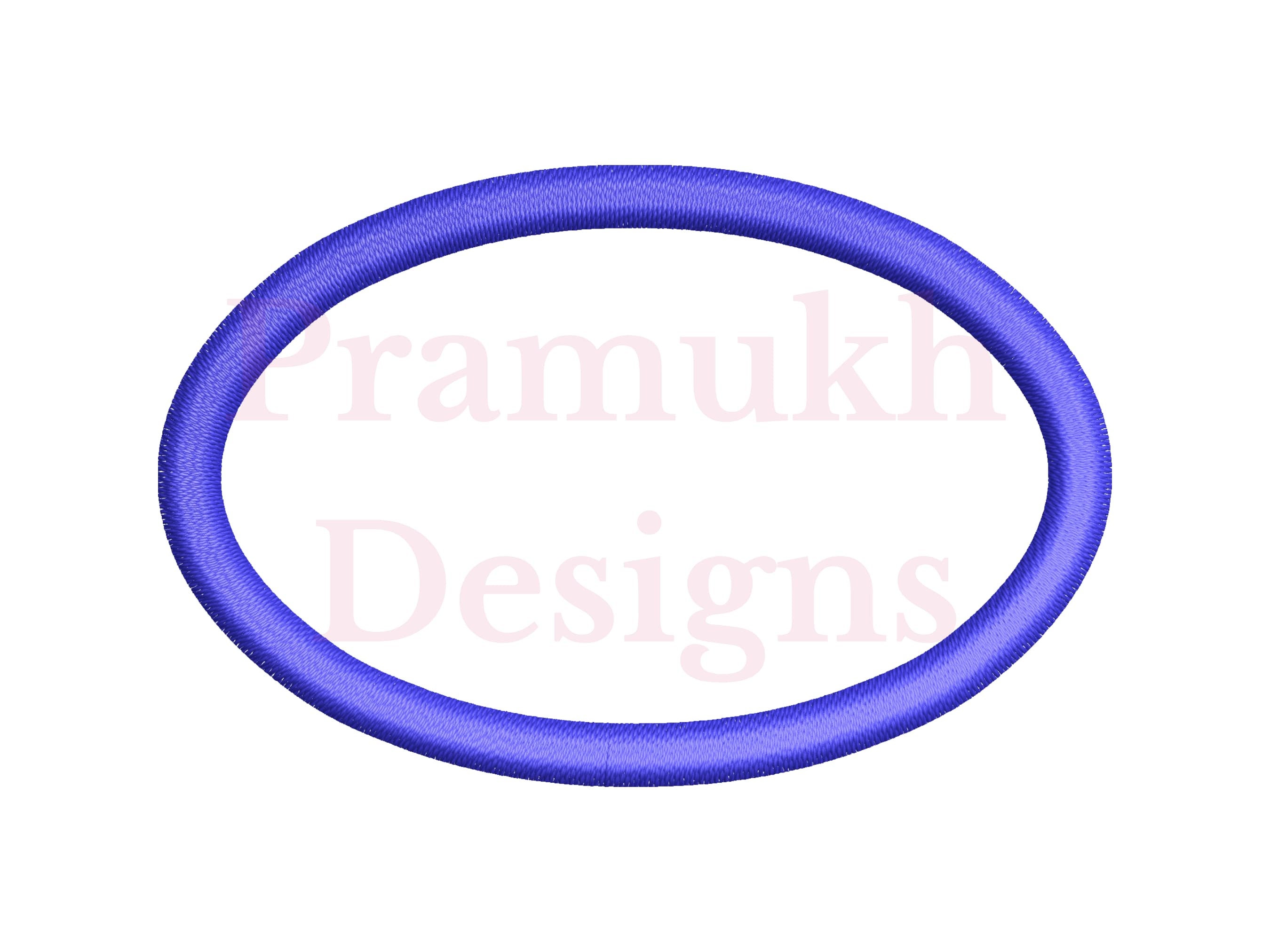 Oval Applique Embroidery Design. Oval Monogram Applique. Oval ...