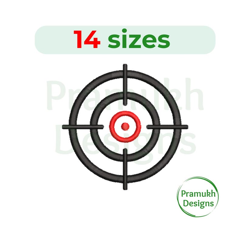 Target Embroidery - Etsy