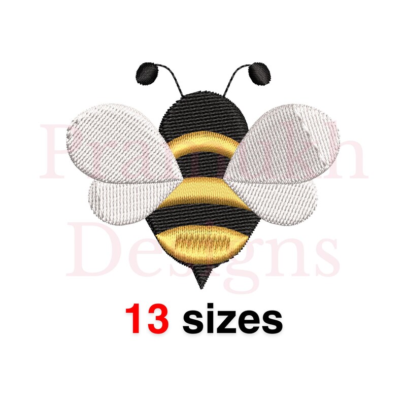 Bee Embroidery - Etsy