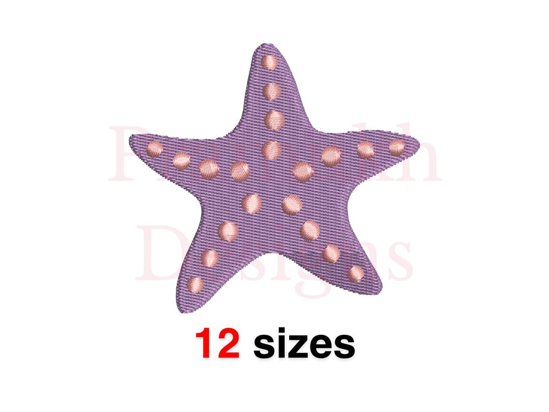 Starfish Embroidery Design. Machine Embroidery Design. Starfish ...
