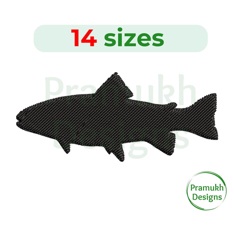 Fish Embroidery - Etsy