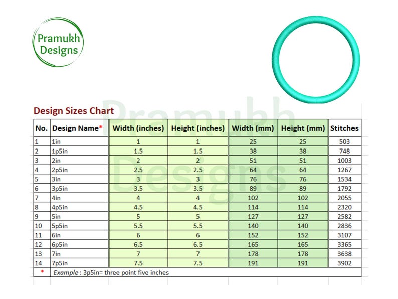 Basic Shapes Embroidery Design Set (14 Sizes) – Geometric Machine ...