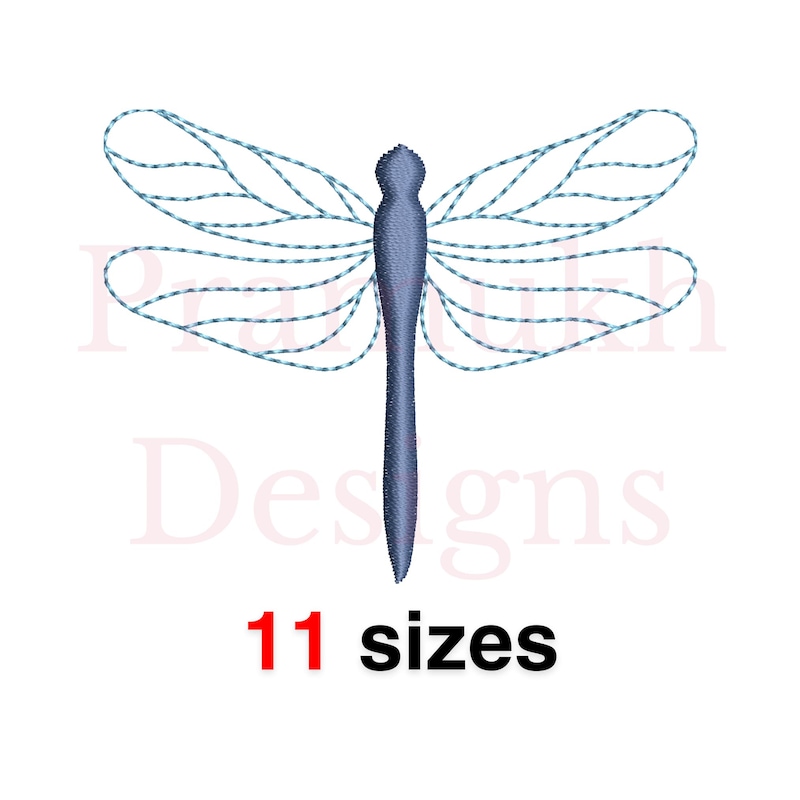 Dragonfly Embroidery - Etsy