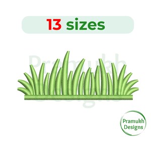 Grass Embroidery Design. Grass Silhouette. Grass Design. Embroidery ...