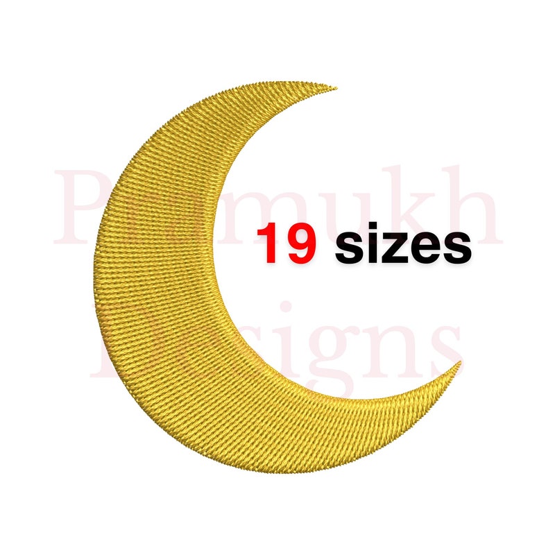 Moon Embroidery - Etsy