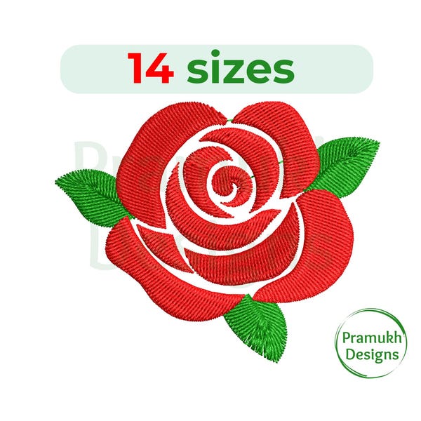 Embroidery Roses File Dst - Etsy