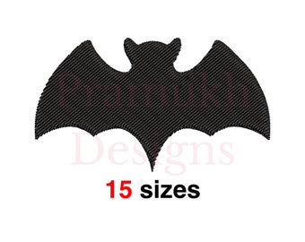 Bat Embroidery Design. Bat Silhouette. Bat Mini Embroidery. Bat Design ...