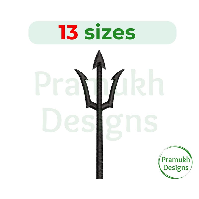 Demon of the Trident - Etsy