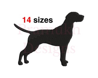 Pointer Embroidery Design. Machine Embroidery Design. Pointer ...